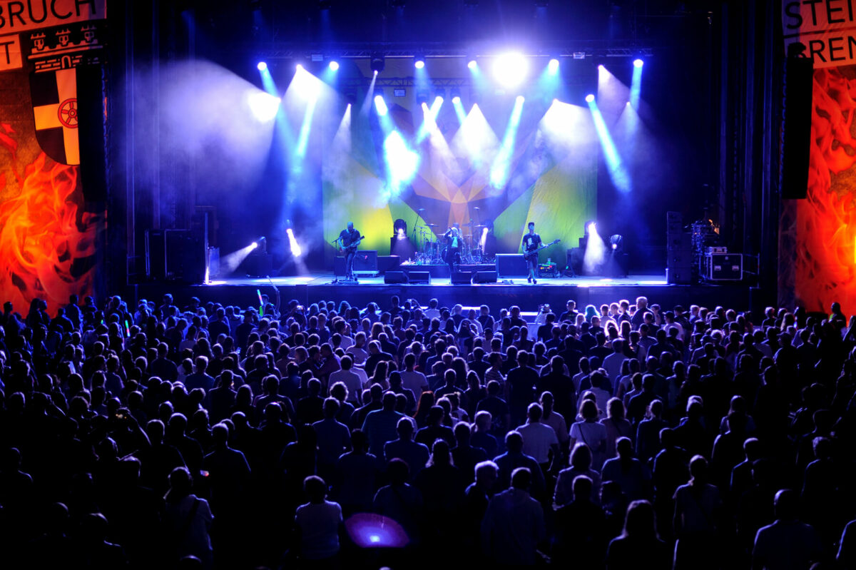 Der Steinbruch Geseke - Open Air Konzert im Steinbruch Kohle Süd Geseke
