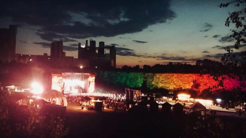 Der Steinbruch Geseke - Open Air Konzert im Steinbruch Kohle Süd Geseke