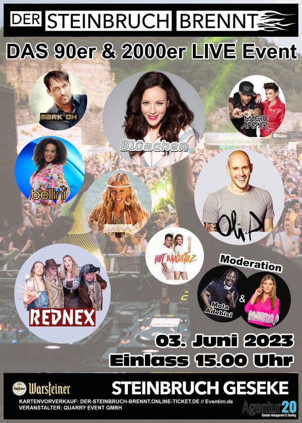 Der Steinbruch brennt - Open Air Konzert im Steinbruch Kohle Süd Geseke