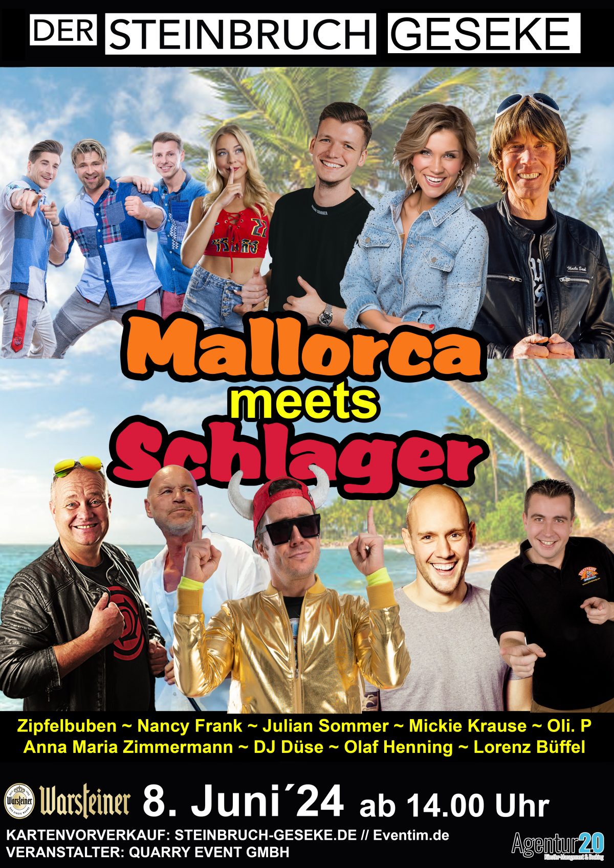 Der Steinbruch brennt - Open Air Konzert im Steinbruch Kohle Süd Geseke